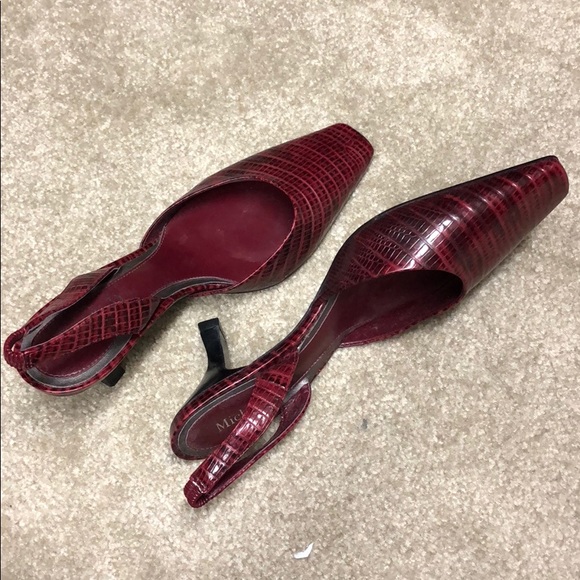 Michelle D | Shoes | Brand New Michelle D Red And Black Shoes In 6m ...